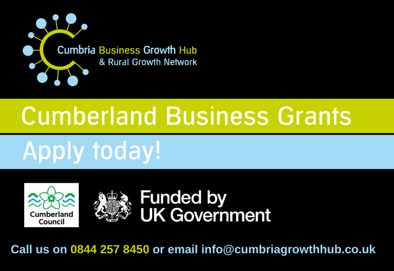 Business grants now available in Cumberland - Cumbria Chamber of Commerce